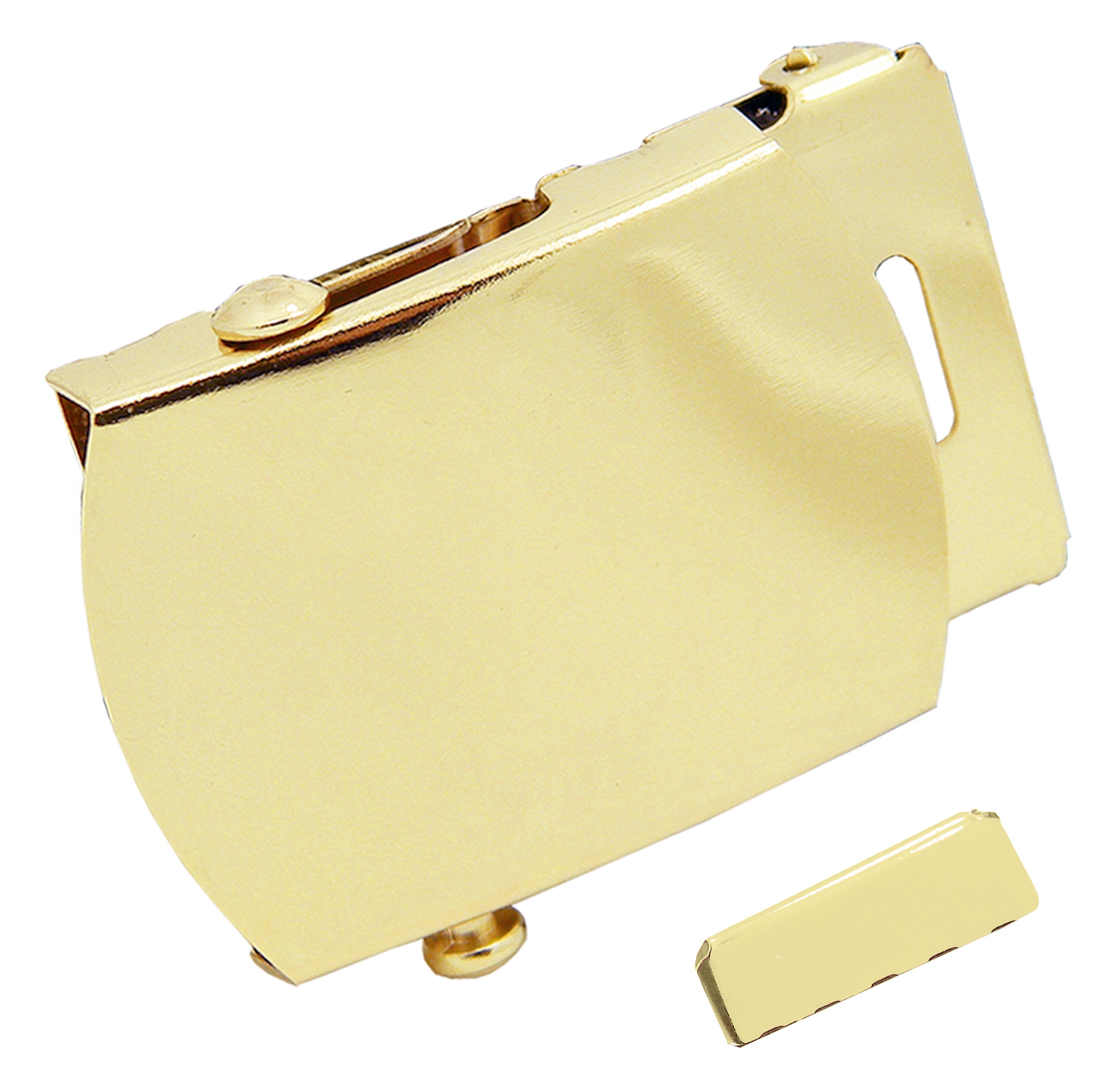 Replacement 1.5" Flip Top and Slider Style Buckles with Matching Belt ...